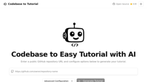 Code2Tutorial | Codebase to Easy Tutorial with AI – Product Looker